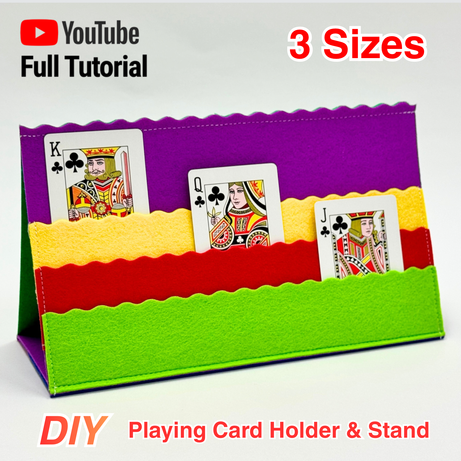 Playing Card Holder and Stand PDF Sewing Pattern | Digital Download ...
